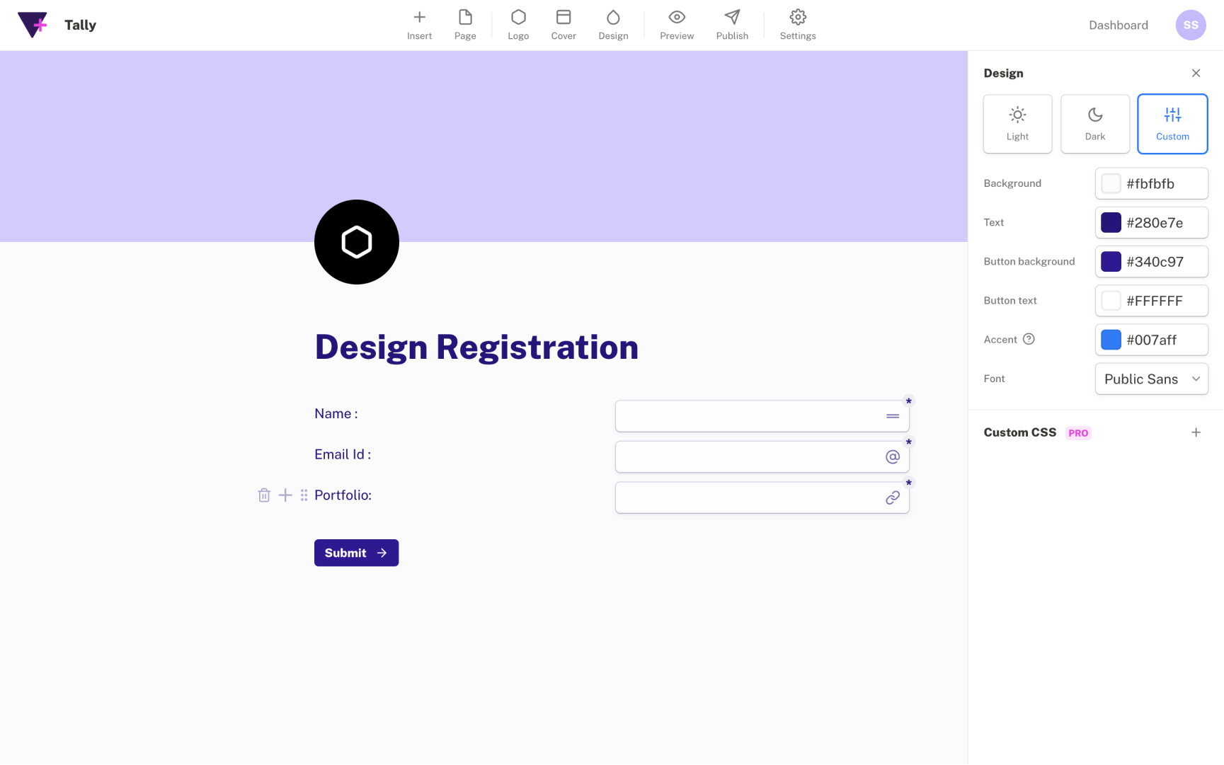 Tally | UI, UX Design | SaaS | Application Design | saas ui Tally | UI, UX Design | SaaS | Application Design | saas ui